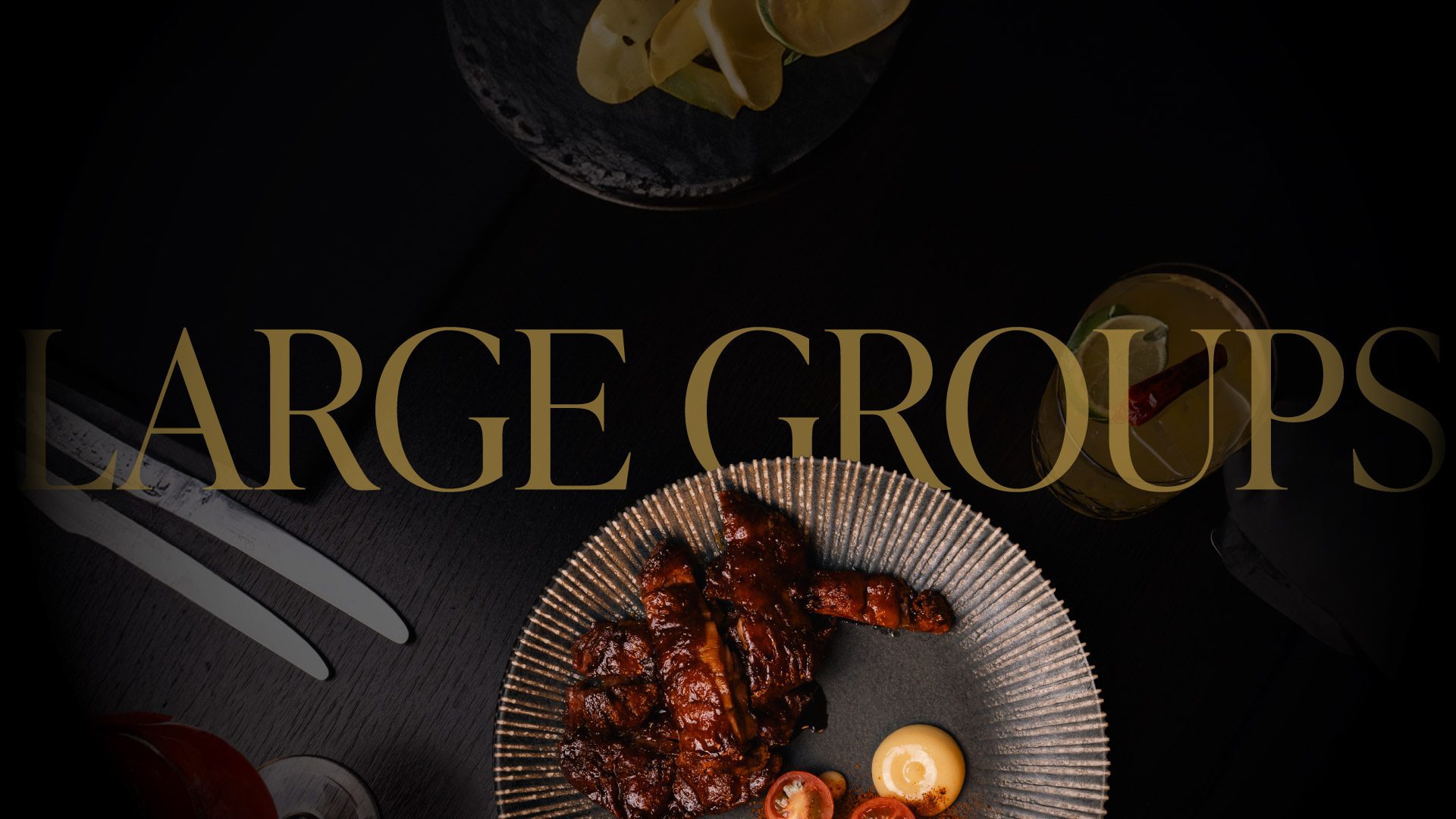 Large Groups - Stork | Restaurant Mayfair